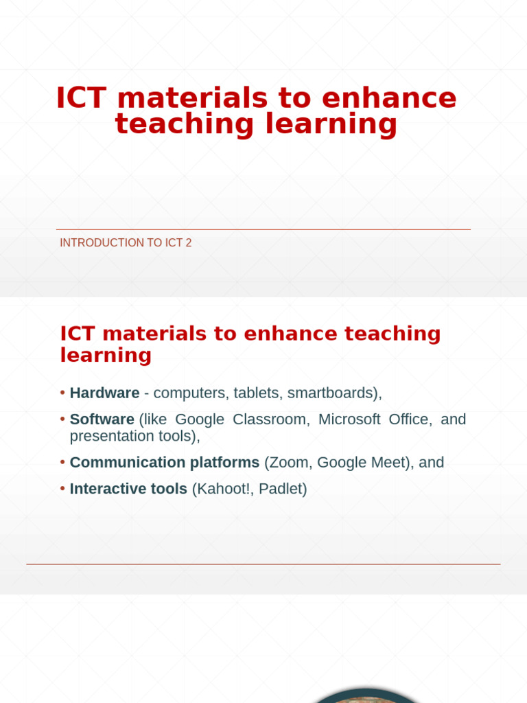 Enhancing Education with ICT Tools | PDF | Educational Technology ...