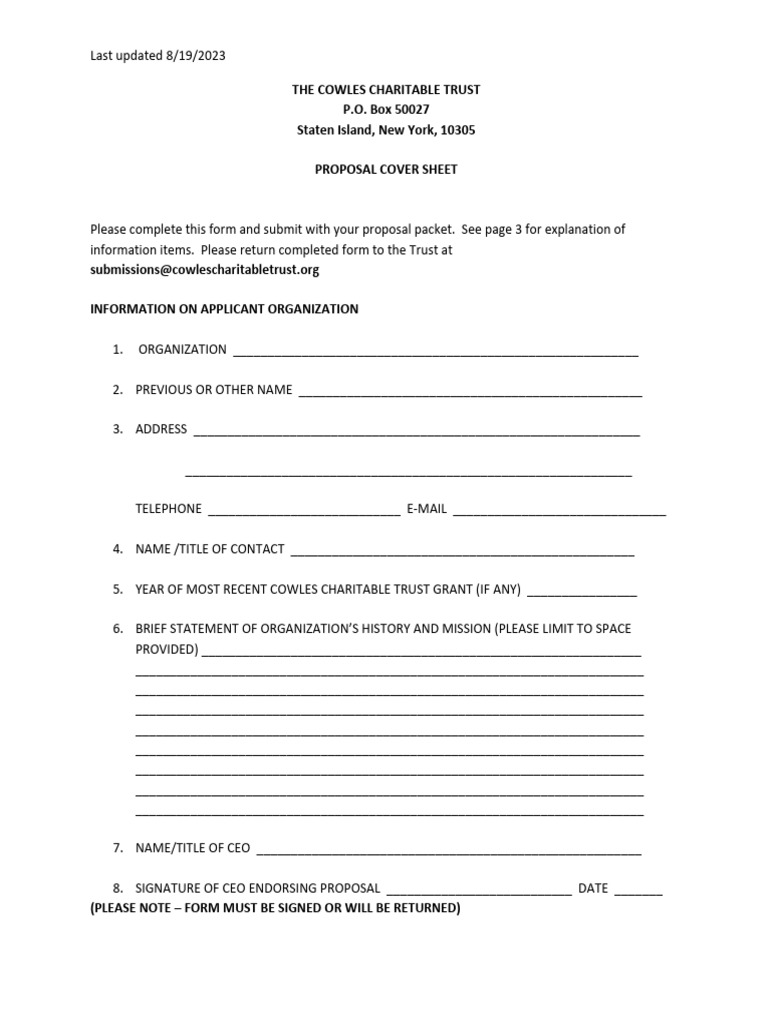 Cct Application | PDF