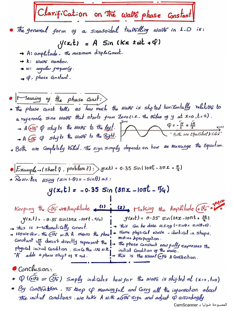 Phase Constant | PDF