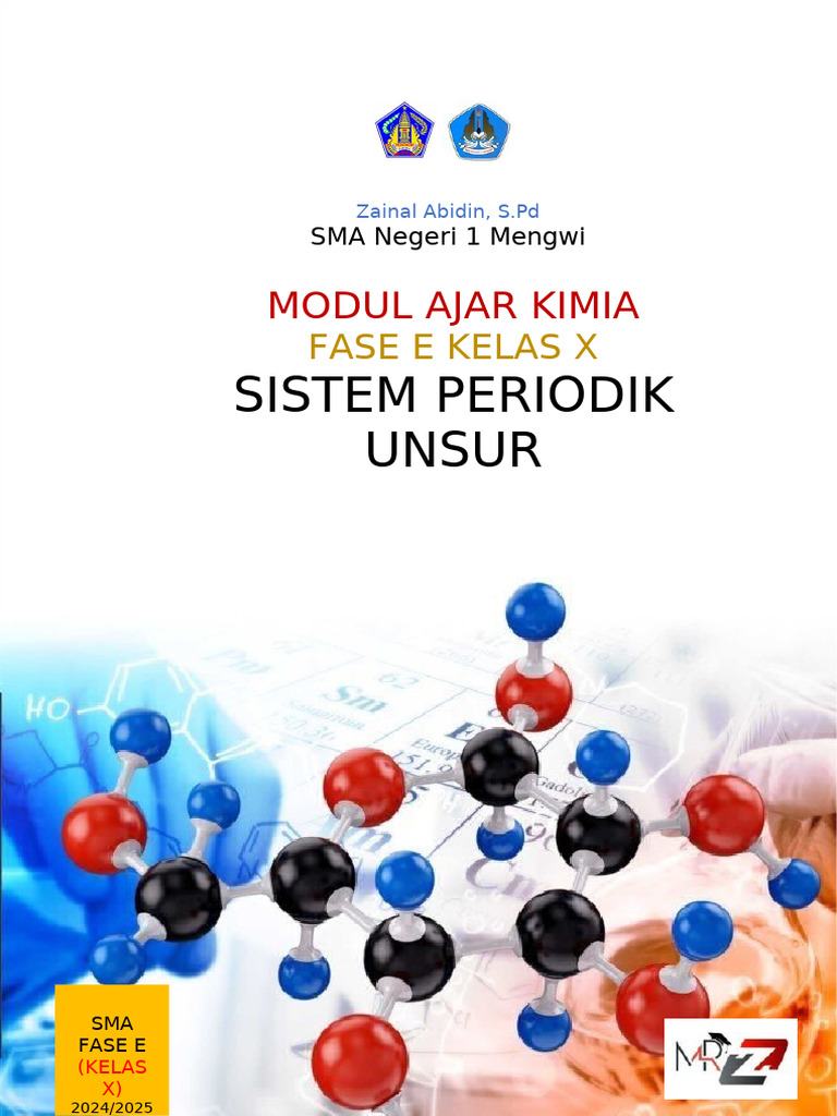 740051994 Modul Kimia Fase E Kelas X TH 24 E10 3 Sistem Periodik | PDF