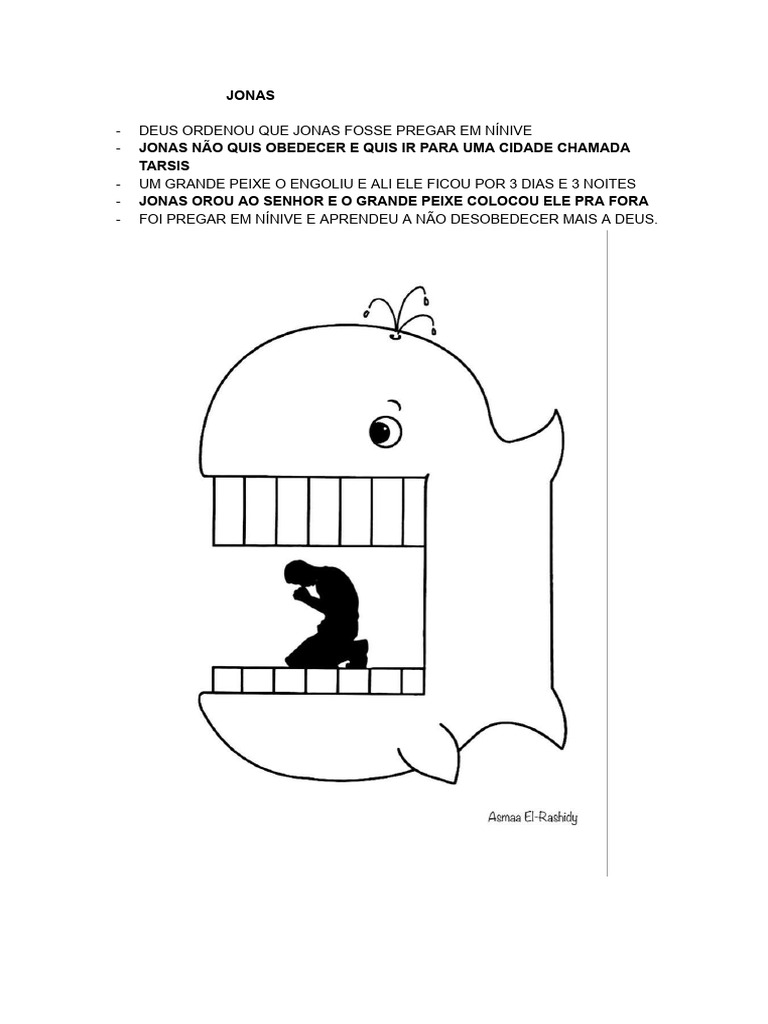Jonas: A Obediência Após o Grande Peixe | PDF