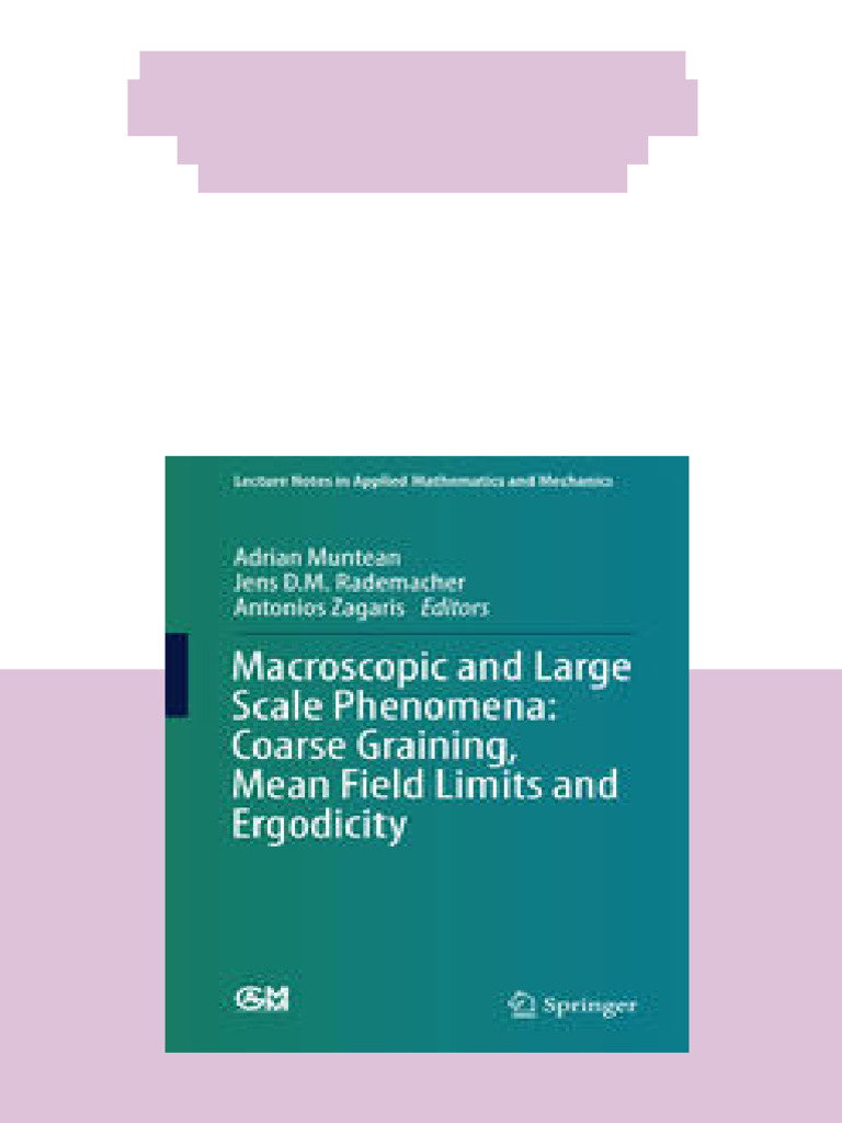 Coarse-Graining-Mean-Field-Limits-And-Ergodicity-5355228: (4.8/5.0 ...