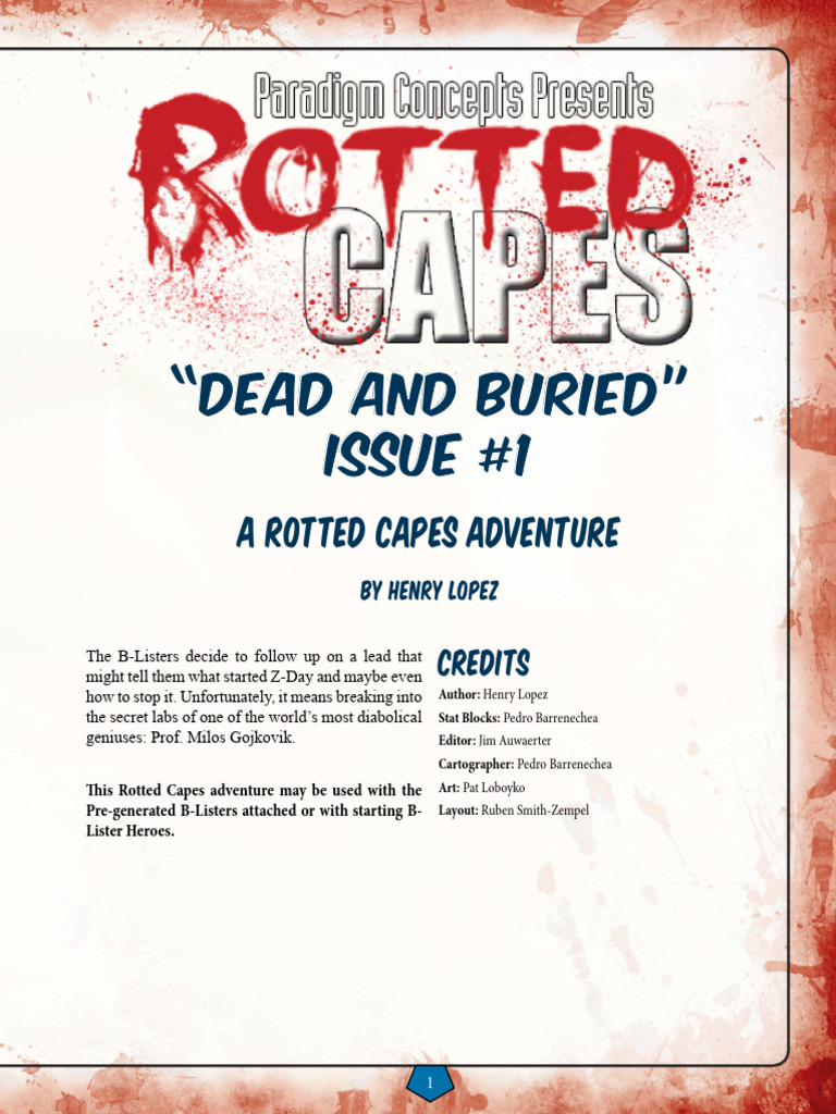 Dead and Buried: A B-Listers Adventure | PDF | Wi Fi
