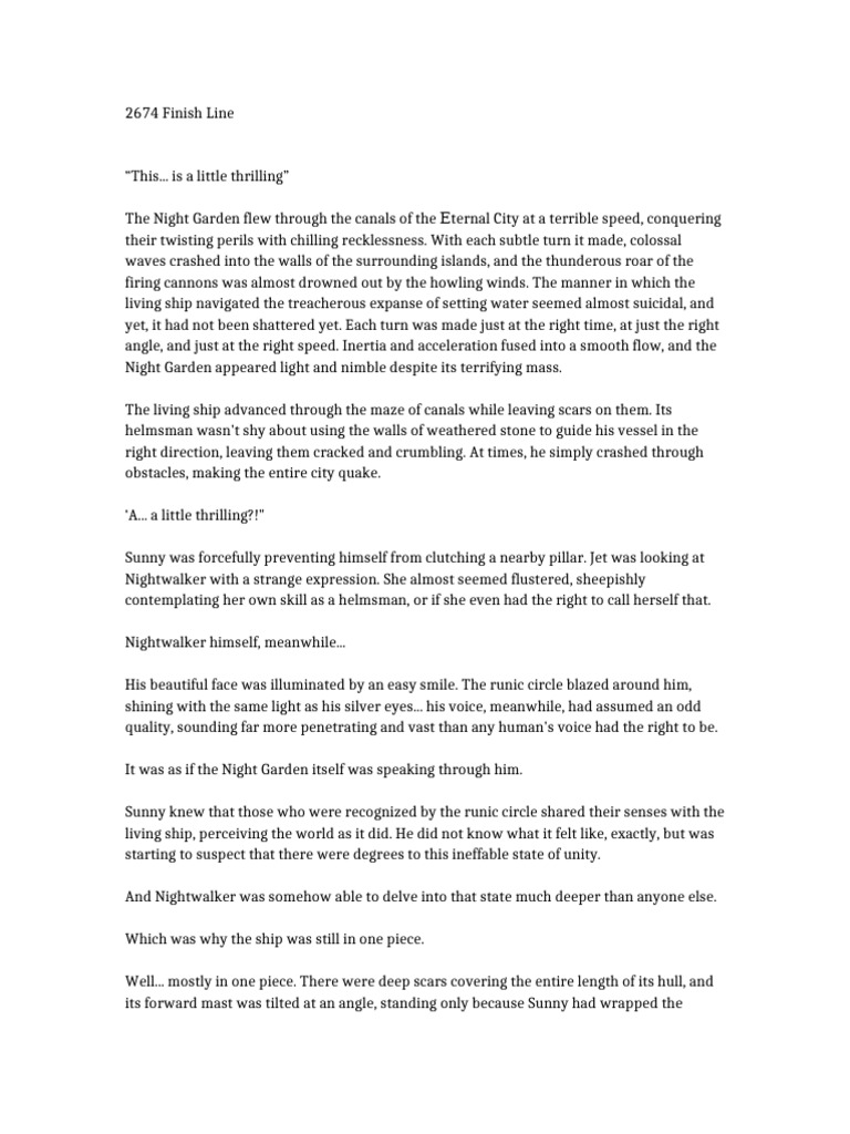 2674 Finish Line | PDF