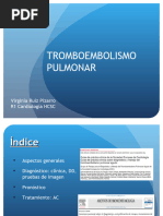 Algoritmo para Tratamiento de TEP | PDF | Reanimación cardiopulmonar ...