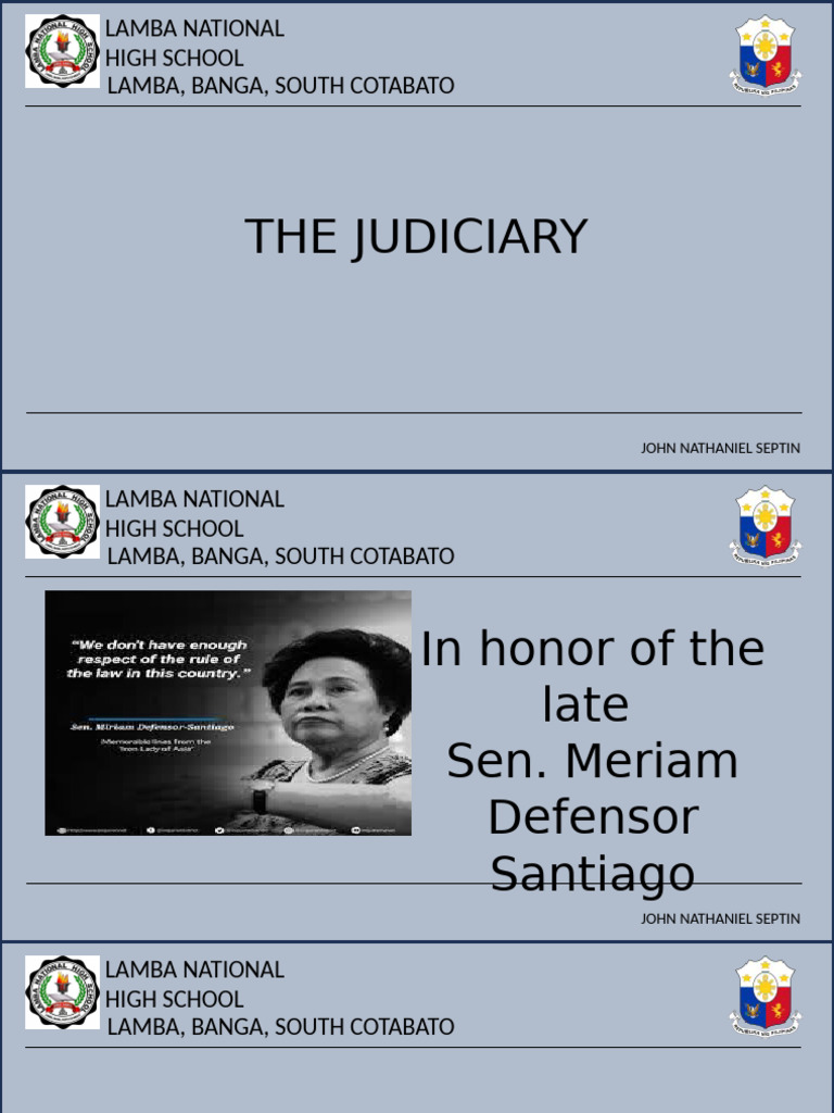 Understanding the Philippine Judiciary | PDF | Judiciaries | Appellate ...