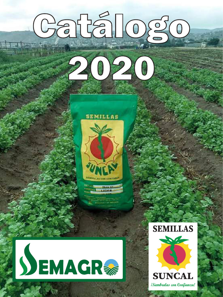 Catalogo Semagro Suncal Completo | PDF | Guisante | Berenjena