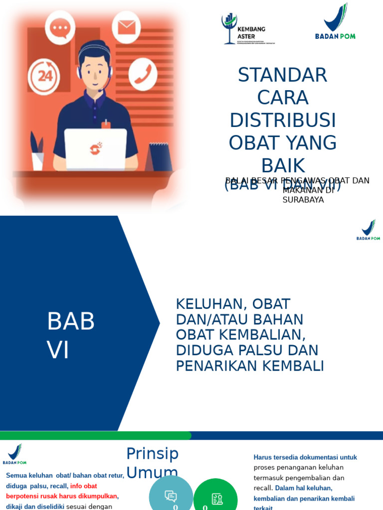 Standar Distribusi Obat dan Penarikan Kembali | PDF