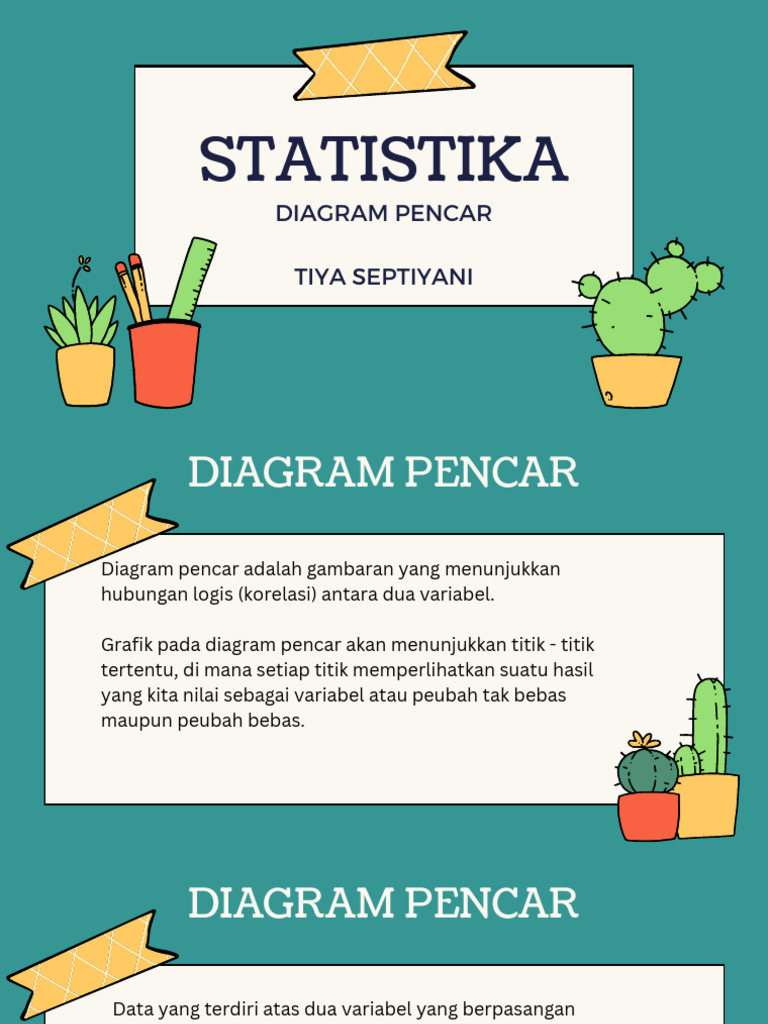STATISTIKA_DIAGRAM PENCAR (Pertemuan 1) | PDF