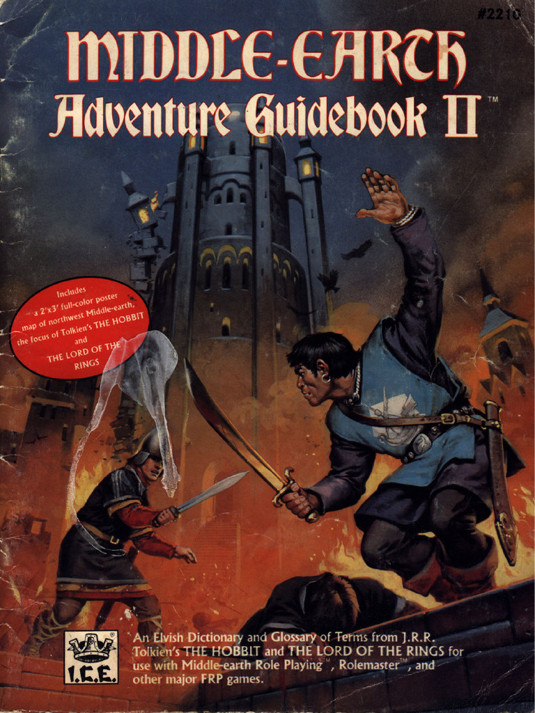 ICE Enterprises - ICE2210 - MERP - Middle-Earth Adventure Guidebook II ...