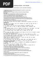 Center of Balance Determination Guide | PDF | Cargo | Axle
