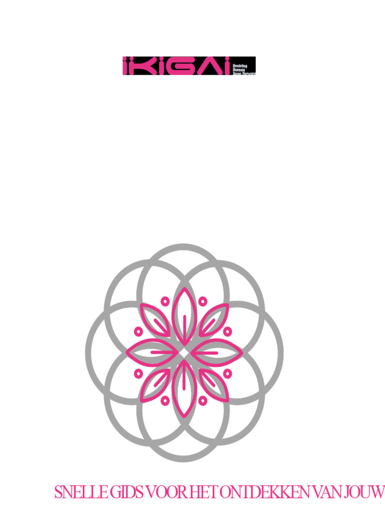 Ikigai Mini Boek Engels | PDF