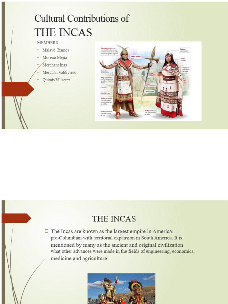 Inca Innovations in Medicine and Agriculture | PDF | Inca Empire | Coca
