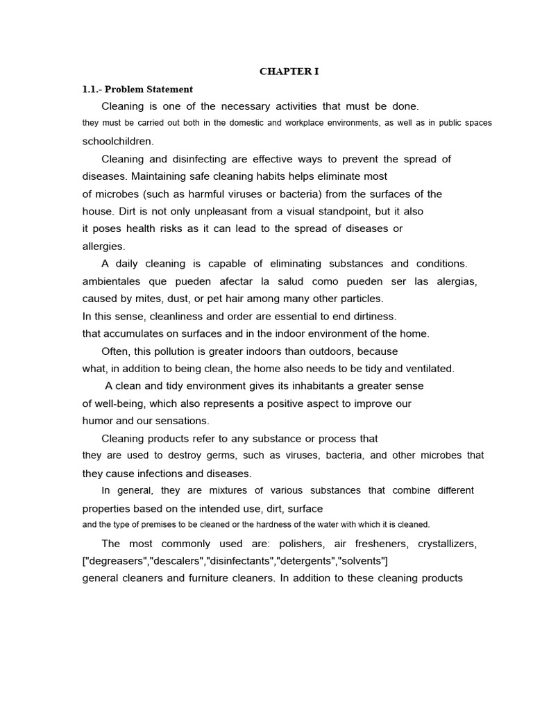 Natural Cleaning Products for Schools | PDF | Marketing | Hygiene