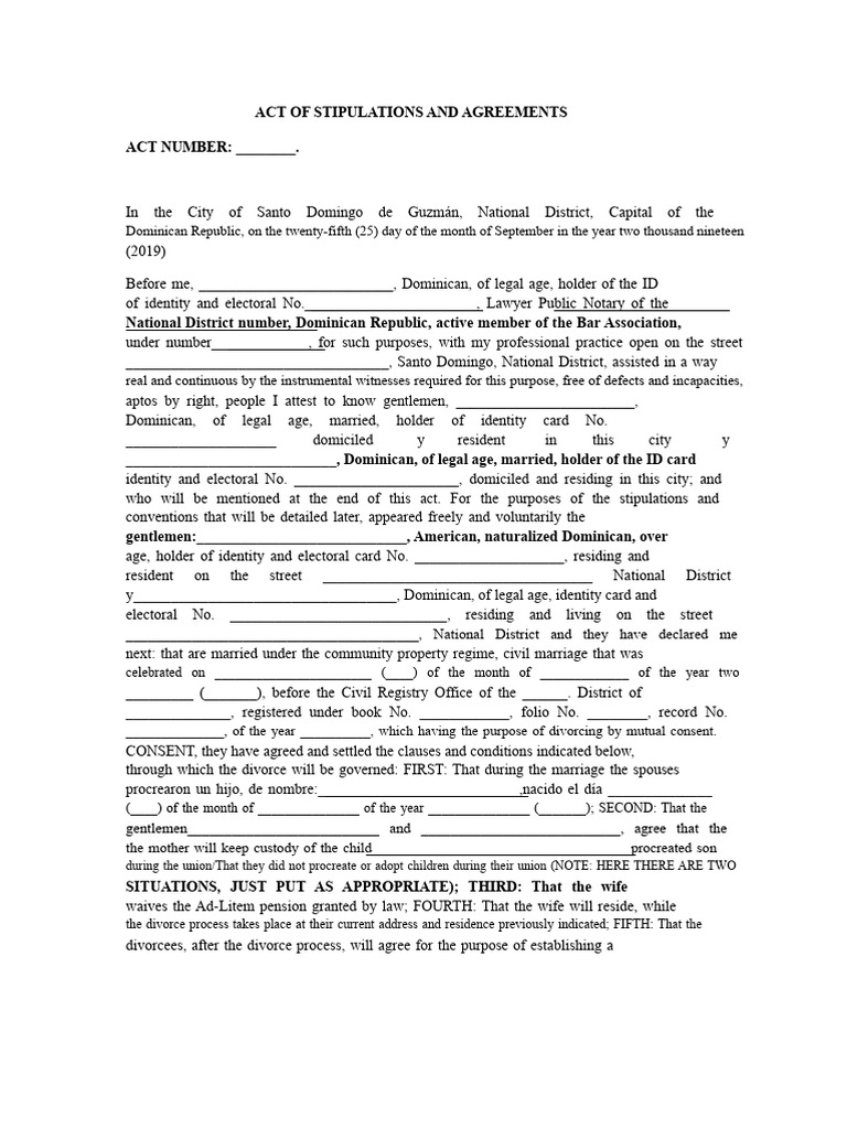 Mutual Divorce Process Model (Act, Compulsion, and Instances) | PDF ...