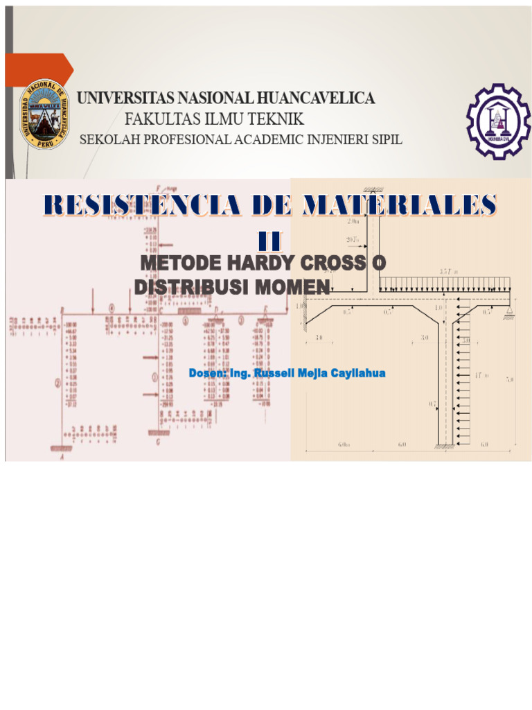 Hardy Cross - KEKUATAN MATERIAL II | PDF