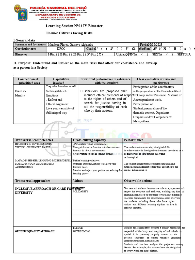 Session 2 C.C Risks Third A B C | PDF | Risk | Learning