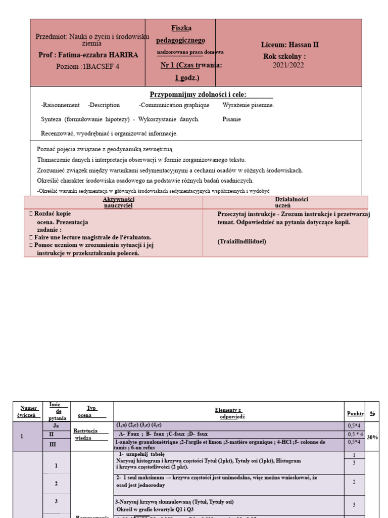 Arkusz Dydaktyczny Z Zadaniem 1bac 1 | PDF