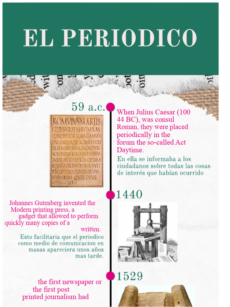 History of Early Journalism and Printing | PDF