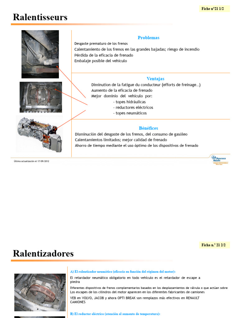 Ficha21 Reductores | PDF | Camión | Neumático