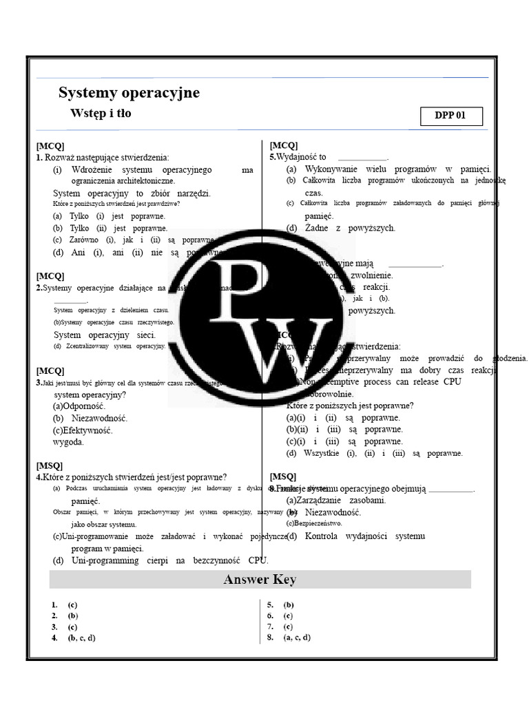 OS DPPs A4 | PDF