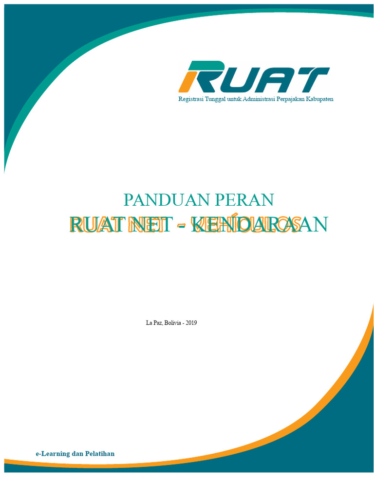Panduan Peran RUAT NET Kendaraan | PDF