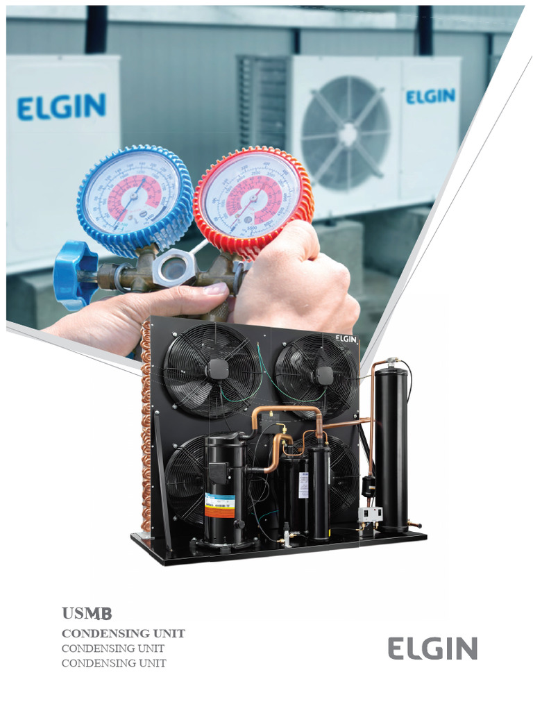 Elgin USMB Condensing Units Overview | PDF | Refrigeration | Refrigerator