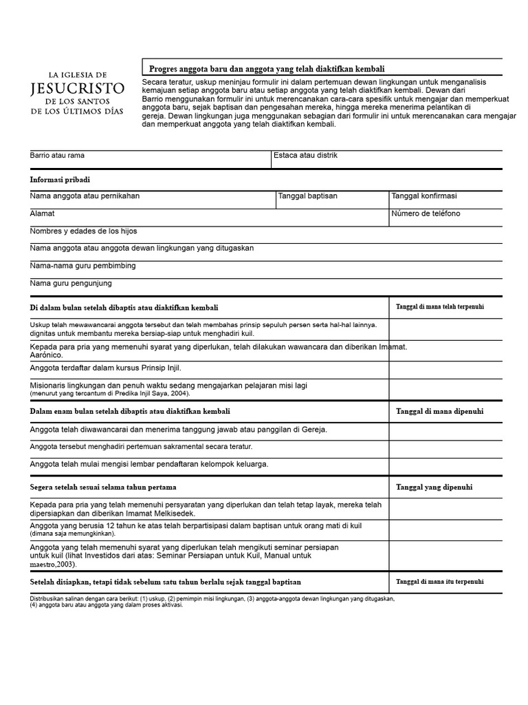 formulir anggota baru.pdf | PDF