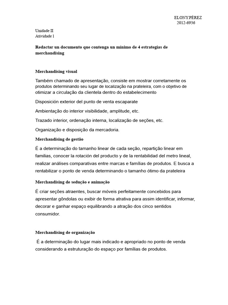 4 Estratégias de Merchandising Eficazes | PDF