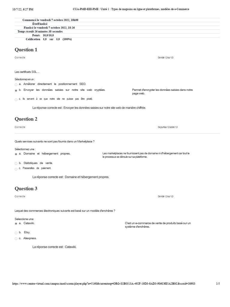 Types de Magasins et Modèles e-Commerce | PDF | Commerce électronique ...