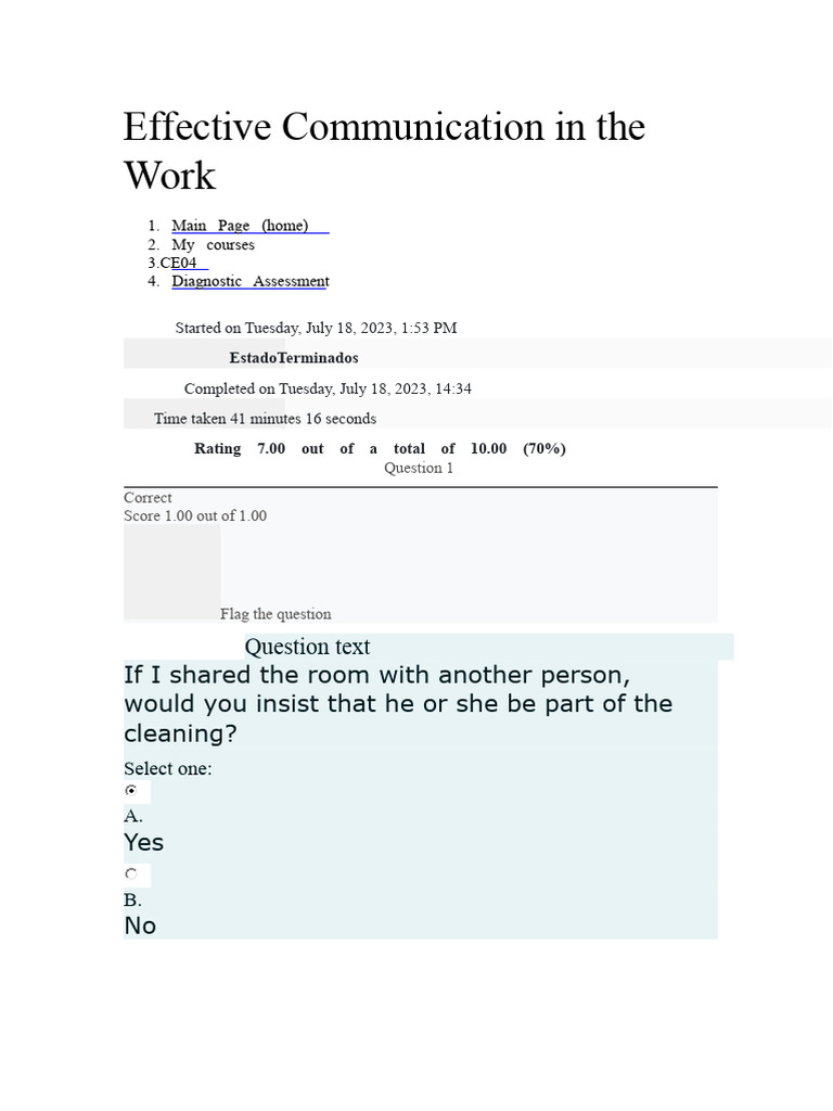 Effective Communication at Work | PDF | Communication | Information