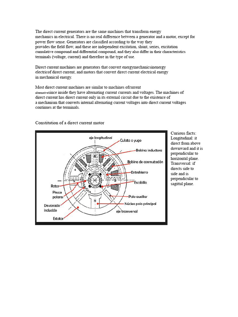 Understanding Direct Current Generators | PDF