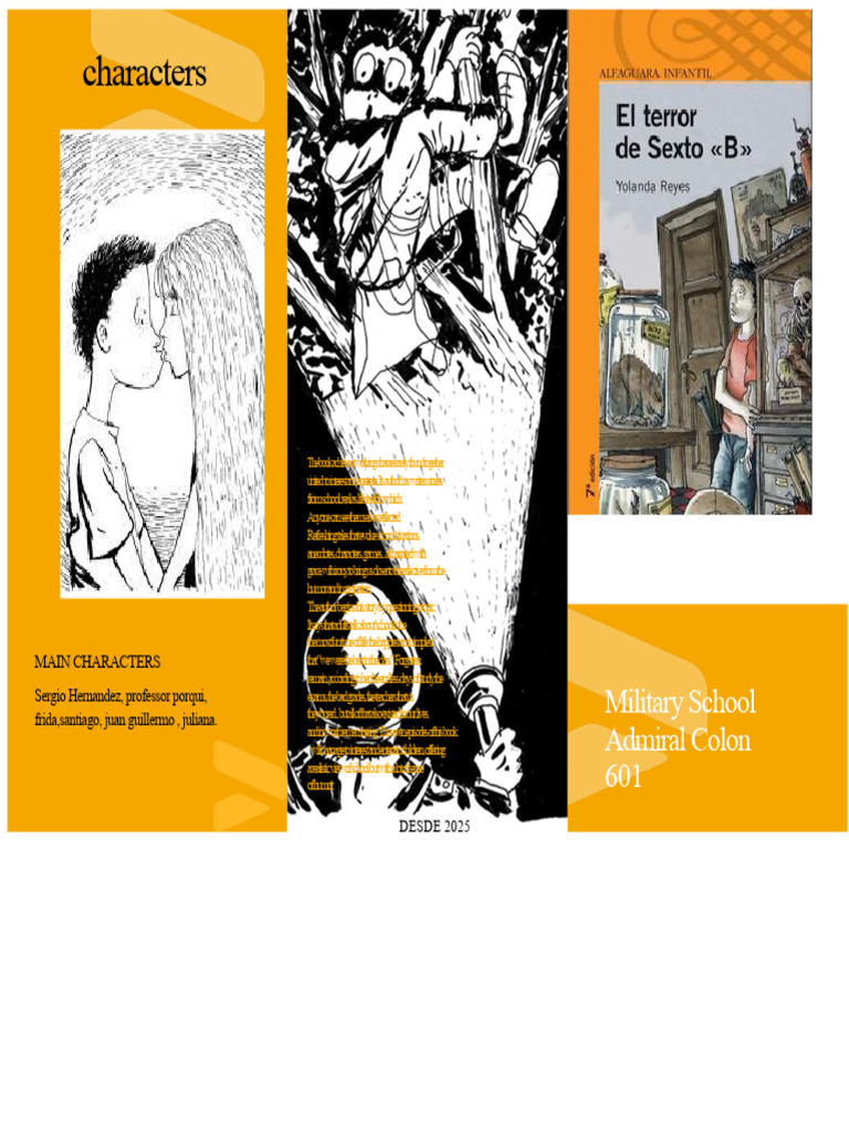 The Terror of Sixth Grade B Brochure | PDF