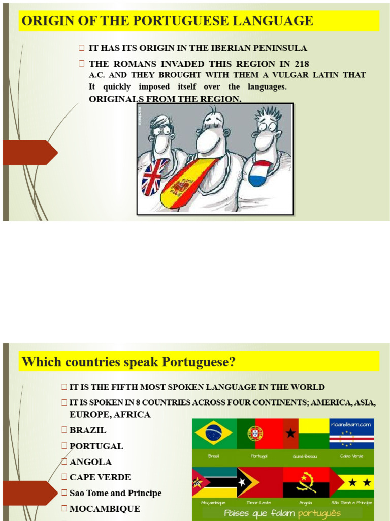 Origin of The Portuguese Language | PDF