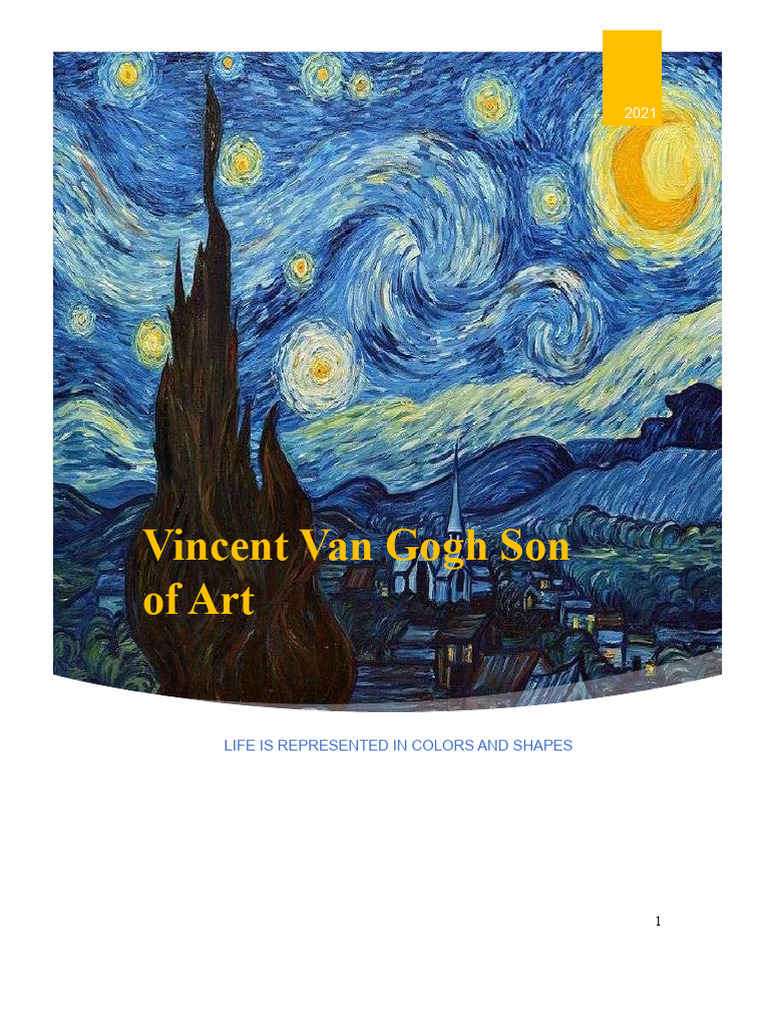 Vincent Van Gogh | PDF | Vincent Van Gogh | The Arts