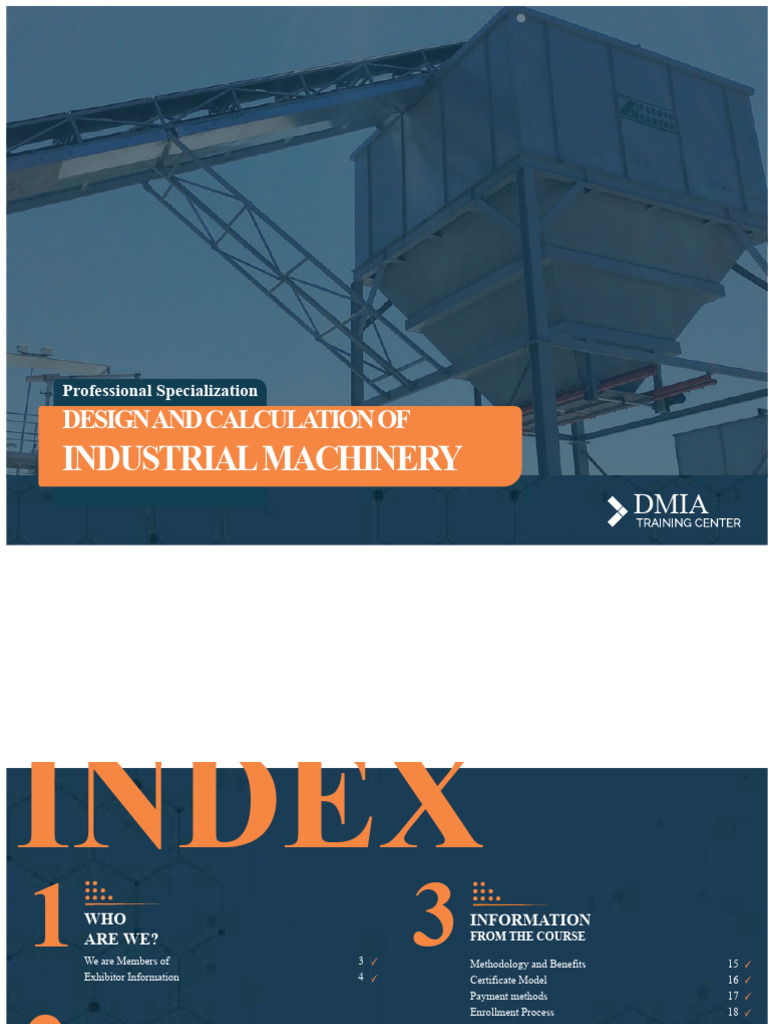 Industrial Machinery Design Course Overview | PDF | Belt (Mechanical ...