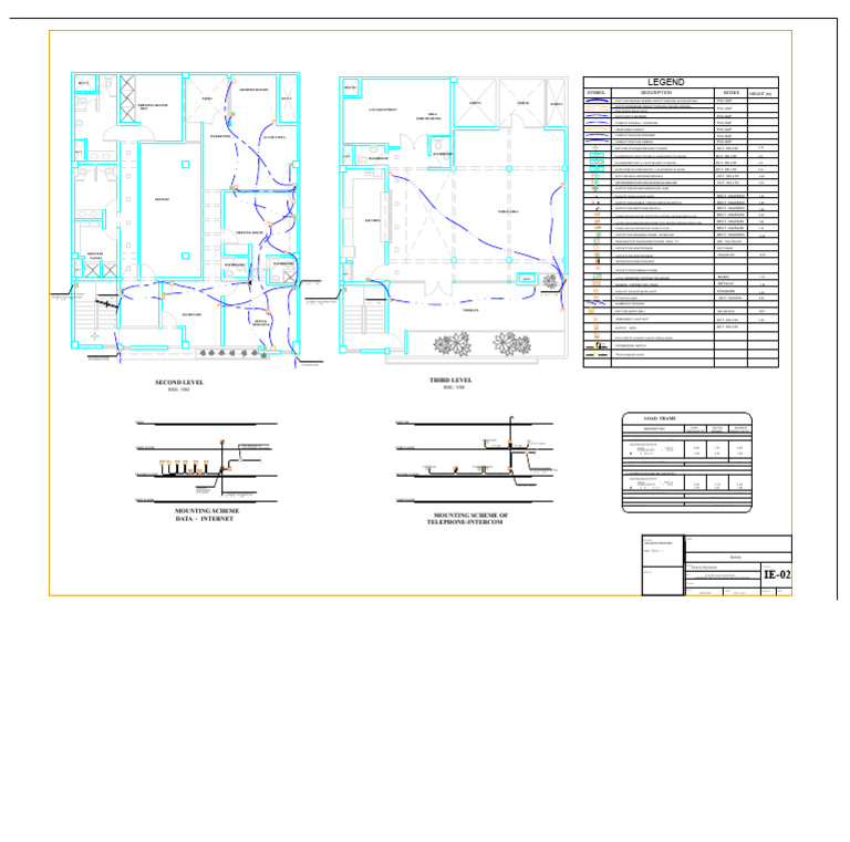 Electrical Plan of Factory | PDF | Telephone | Electric Power