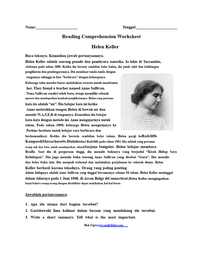 8 Helen Keller | PDF