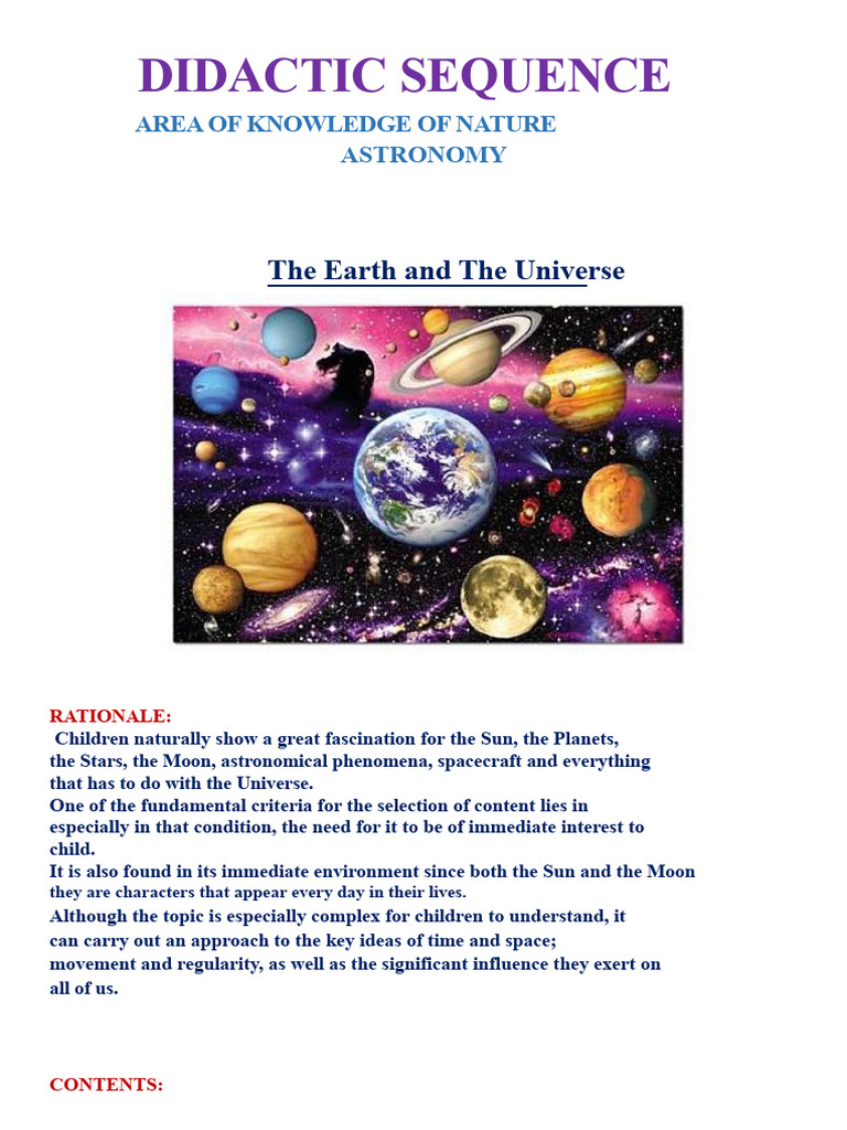 Engaging Kids with Astronomy Concepts | PDF | Astronomy | Moon