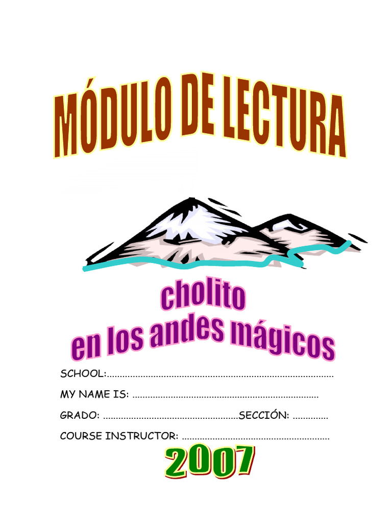 Cholito in The Magical Andes | PDF