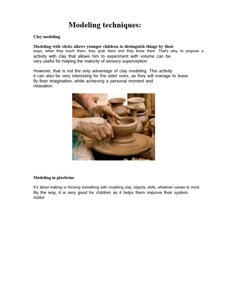 Modeling Techniques | PDF