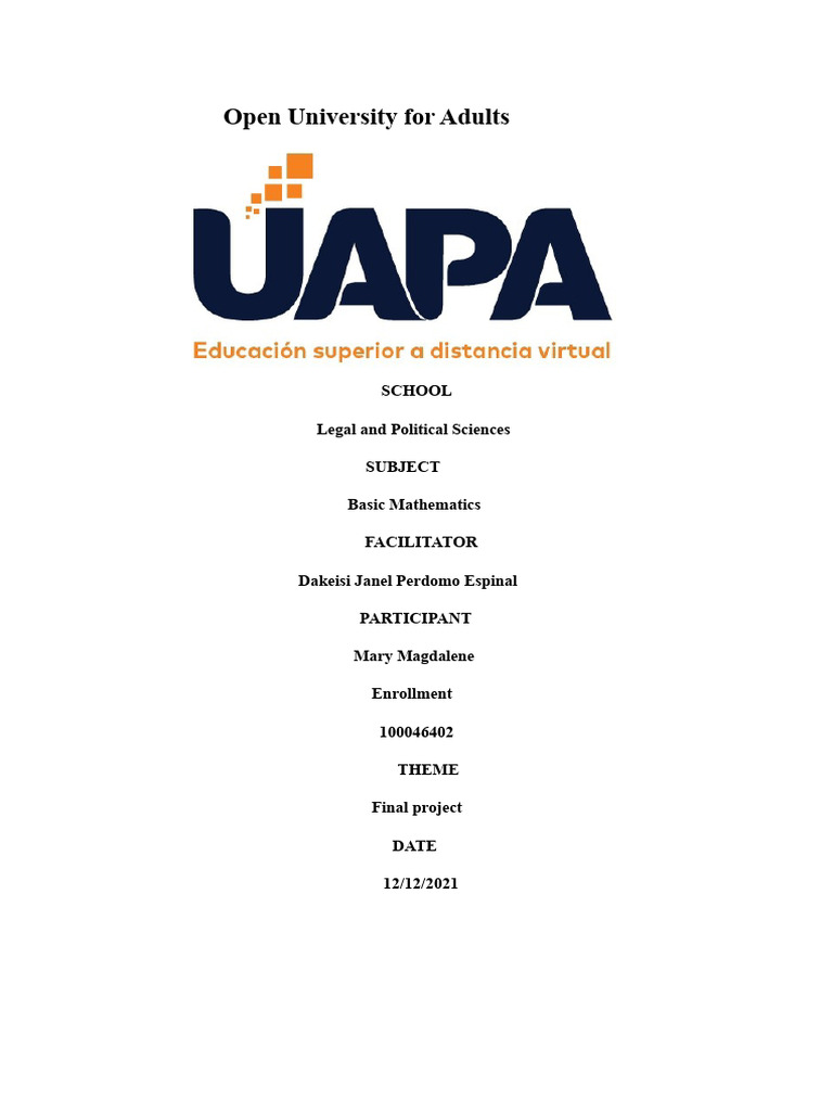Final Math Project (1) Mrp | PDF | Algebra | Mathematics