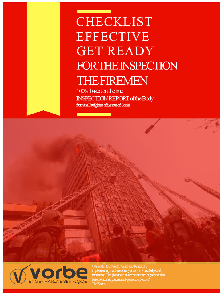 Fire Inspection Compliance Checklist | PDF | Firefighter | Fire ...