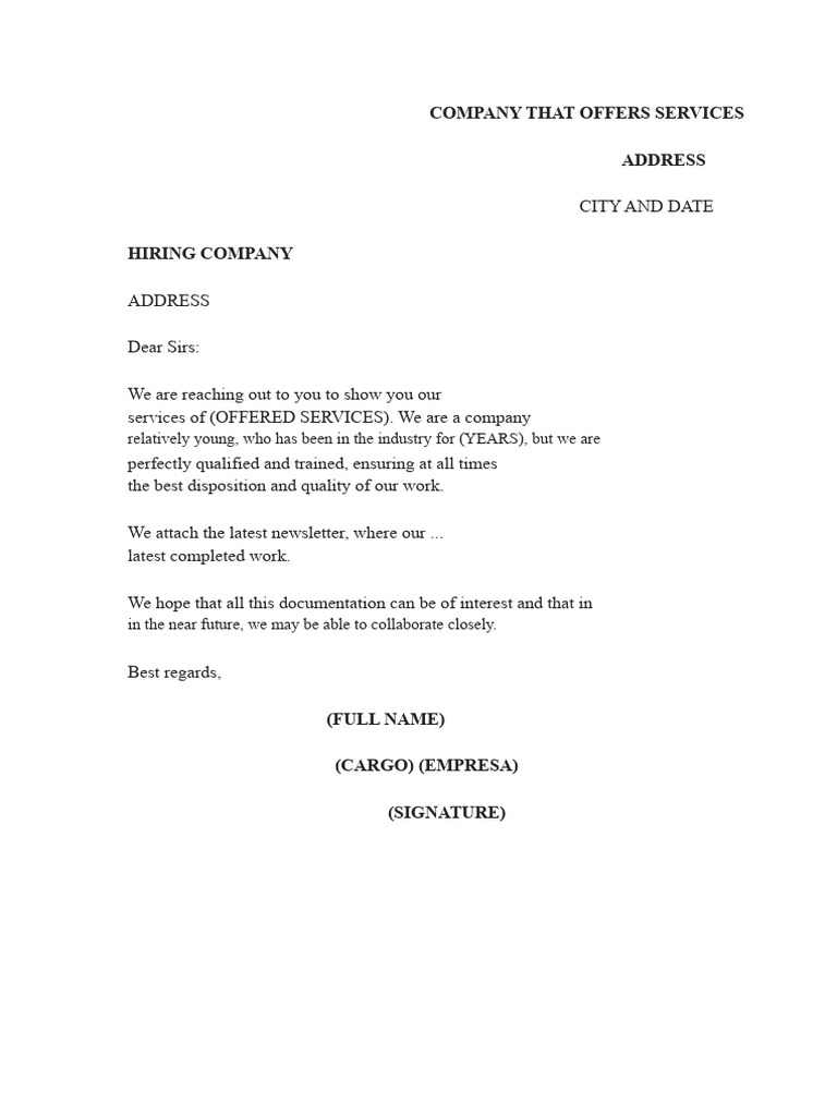 presentation letter workshop | PDF