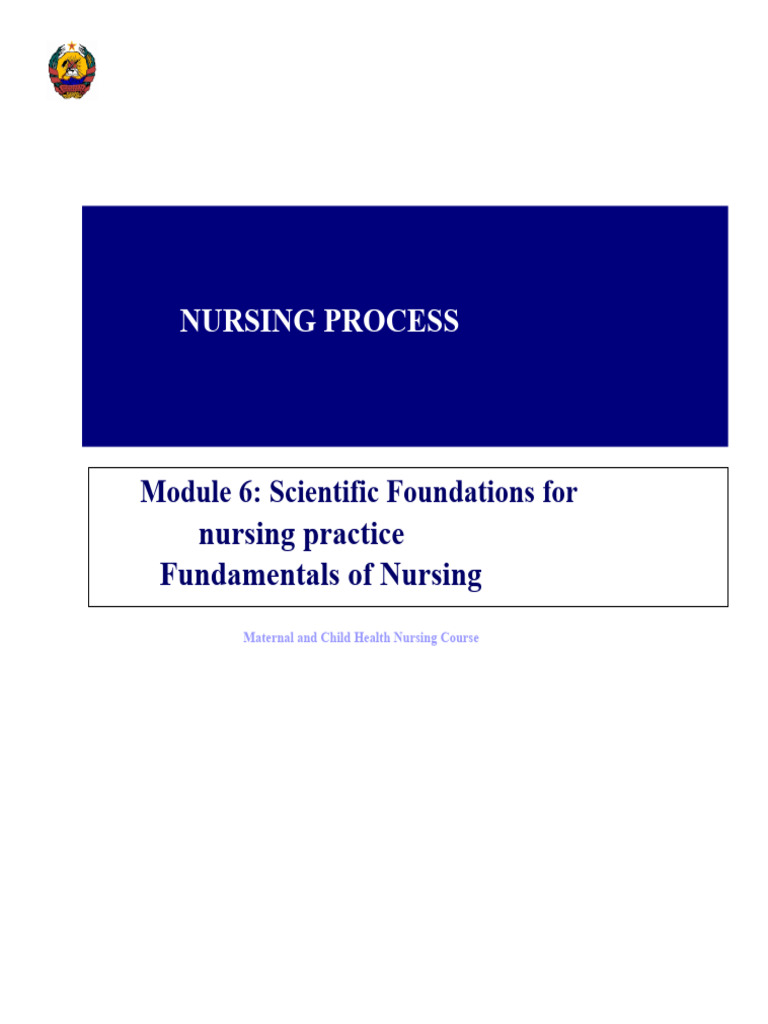 ESMI Module 6 Submodule 13 Nursing Process | PDF | Medical Diagnosis ...