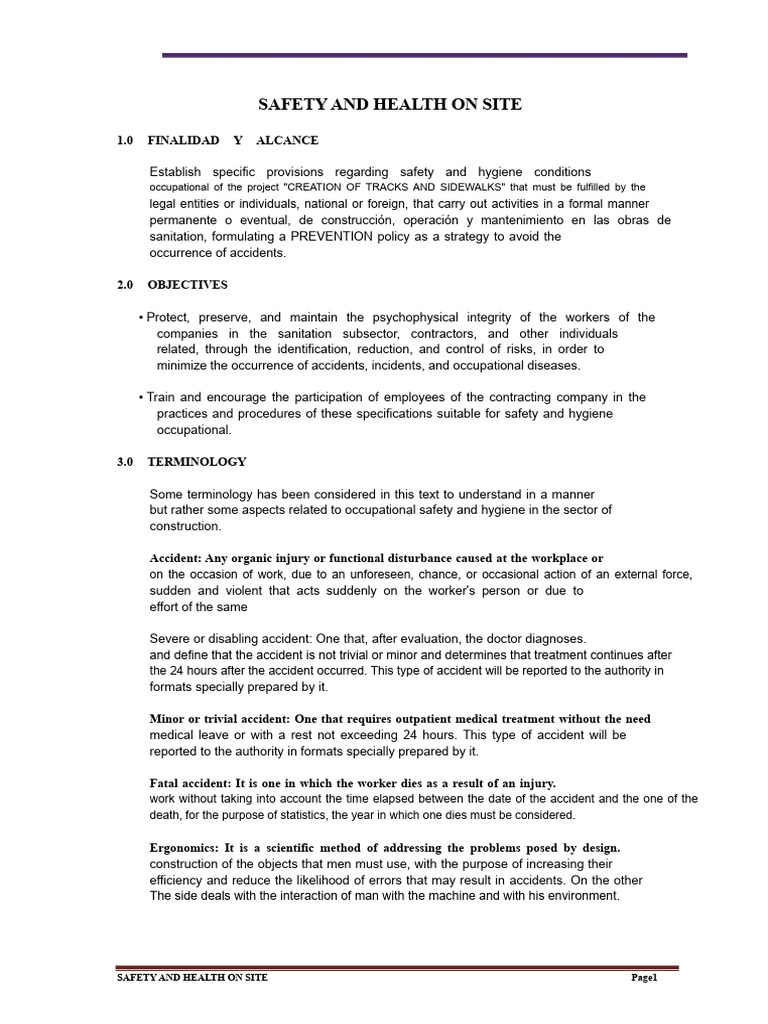 Safety and Hygiene at Work | PDF | Occupational Safety And Health | Safety