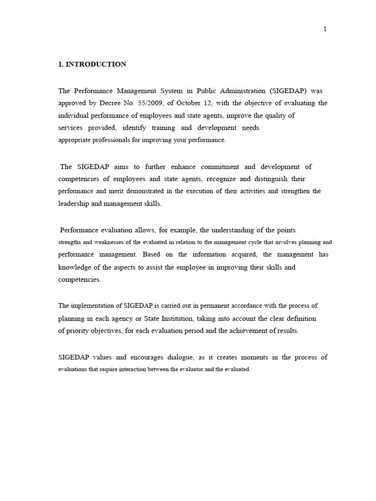 SIGEDAP - Célia Namburete | PDF | Performance Appraisal | Evaluation