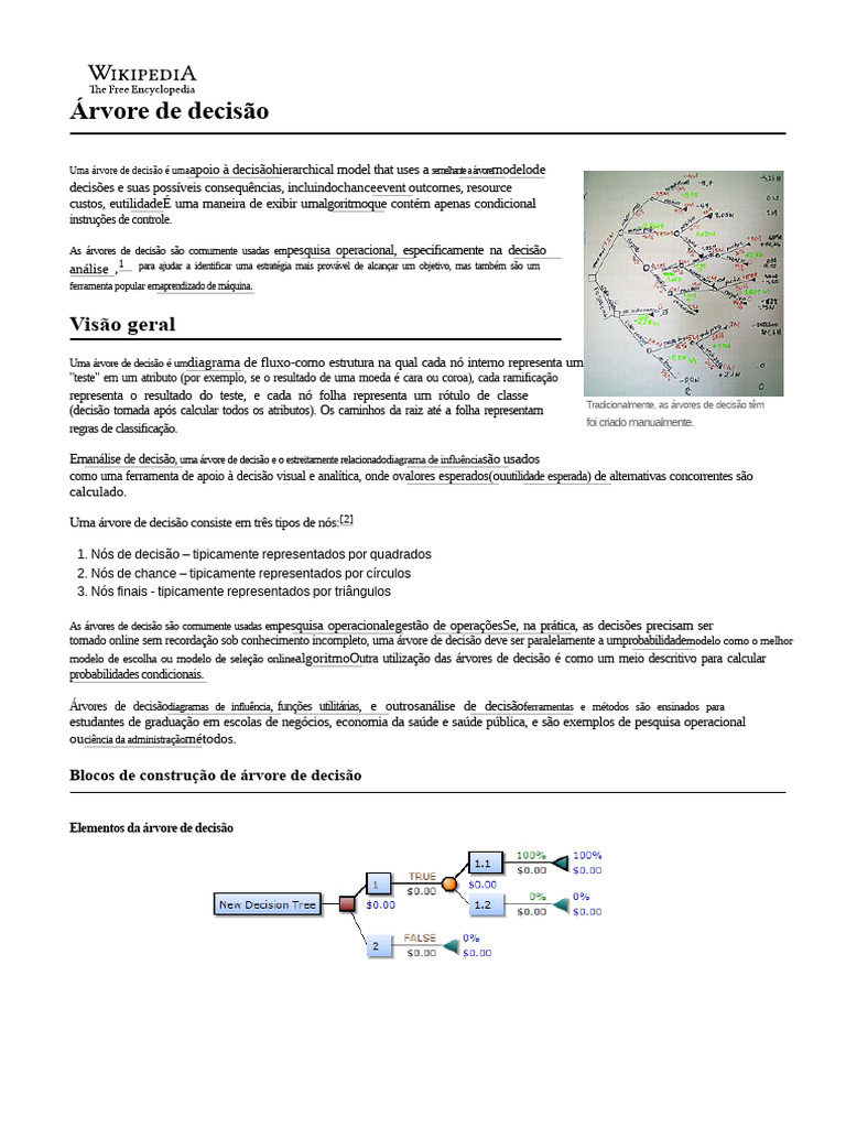 Elementos e Vantagens da Árvore de Decisão | PDF | Aprendizado de máquina