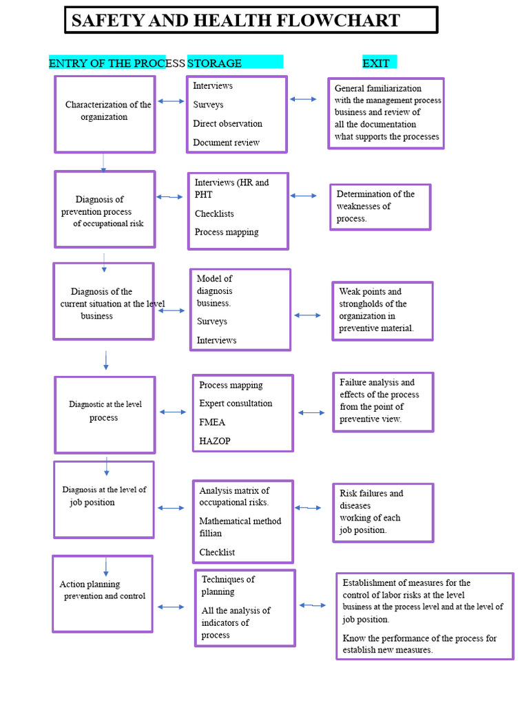 Flowchart of Occupational Health and Safety | PDF | Medical Diagnosis ...