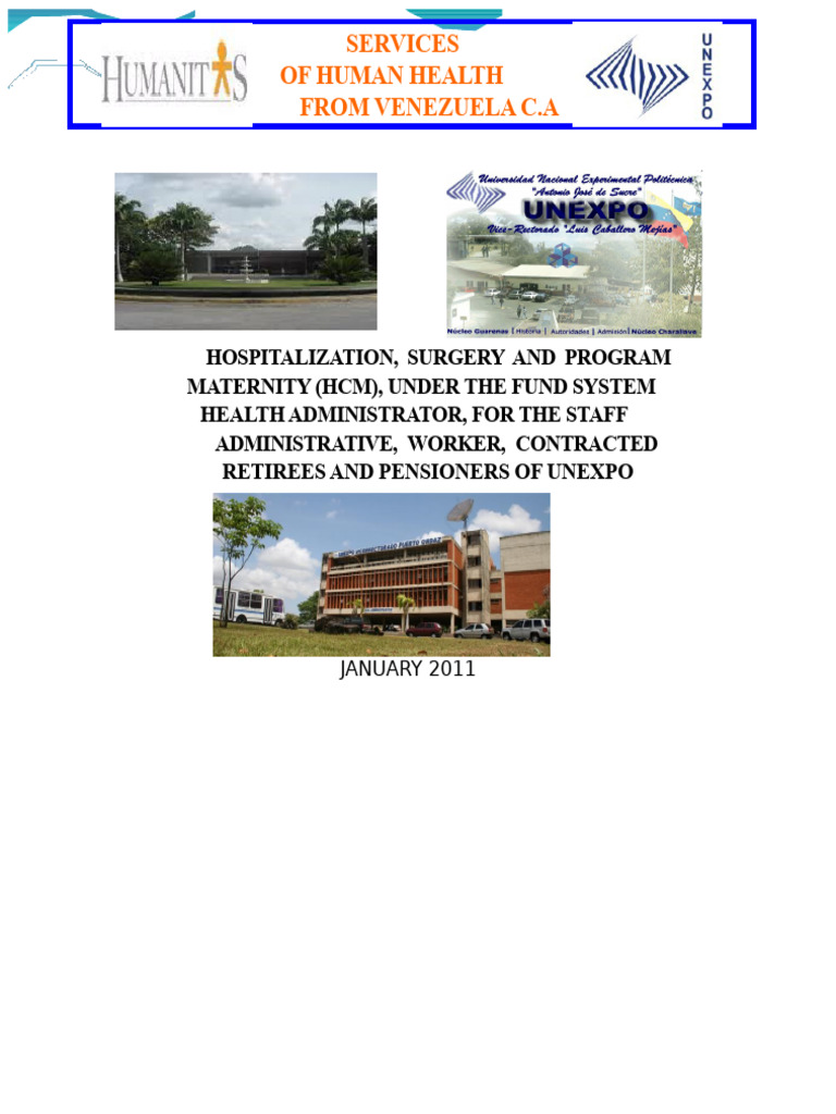 Humanitas Health Services of Venezuela C.A. | PDF | Surgery | Hospital